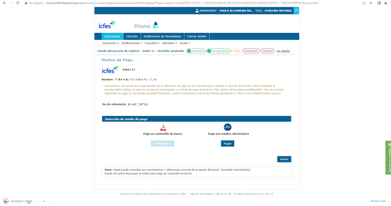 Paso a paso proceso de inscripción Prueba ICFES Saber 11°